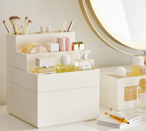 Stella Stackable Modular Beauty Organizer | Pottery Barn