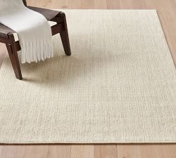 Custom Boucle Wool Rug | Pottery Barn
