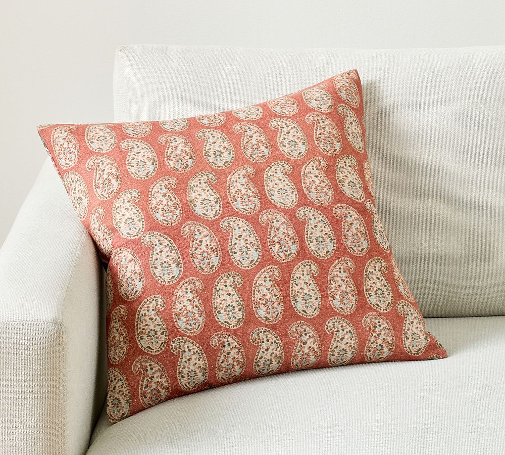 Odeletta Reversible Printed Pillow | Pottery Barn