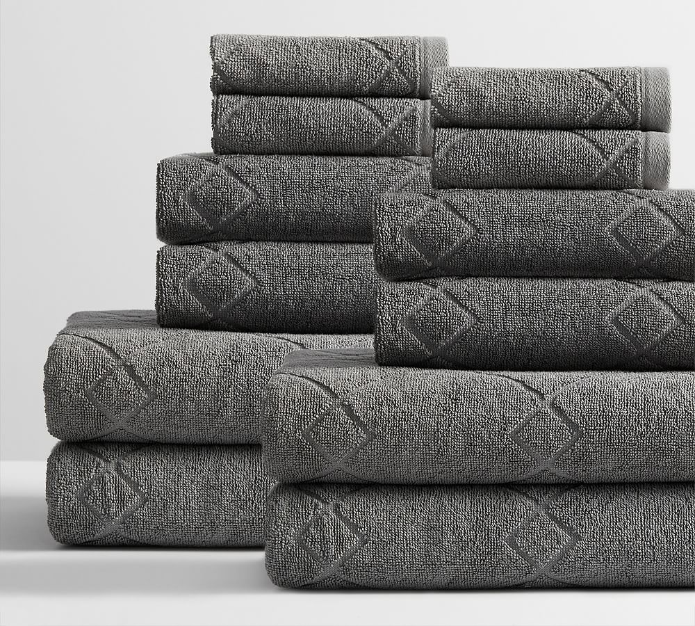 Easy Care Solid Bath Towel | Pottery Barn