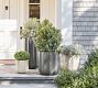 Modern Rustic Fluted Outdoor Planters | Pottery Barn