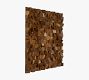 Block Wooden Square Handcrafted Wall Art | Pottery Barn