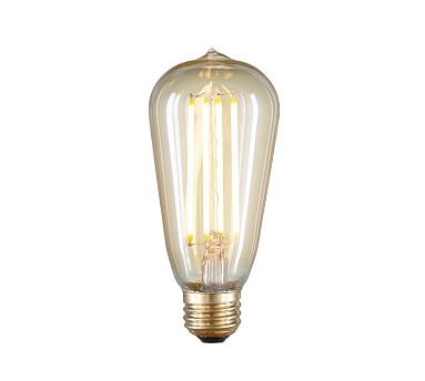 LED Teardrop Filament 40W Equivalent Light Bulb | Pottery Barn