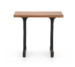 Helena Teak Rectangular End Table | Pottery Barn