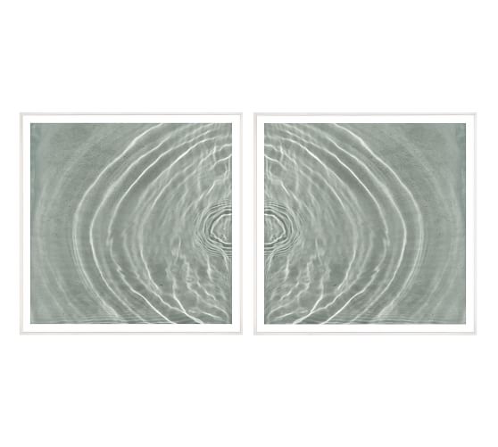 Ripple Diptych Framed Print | Pottery Barn