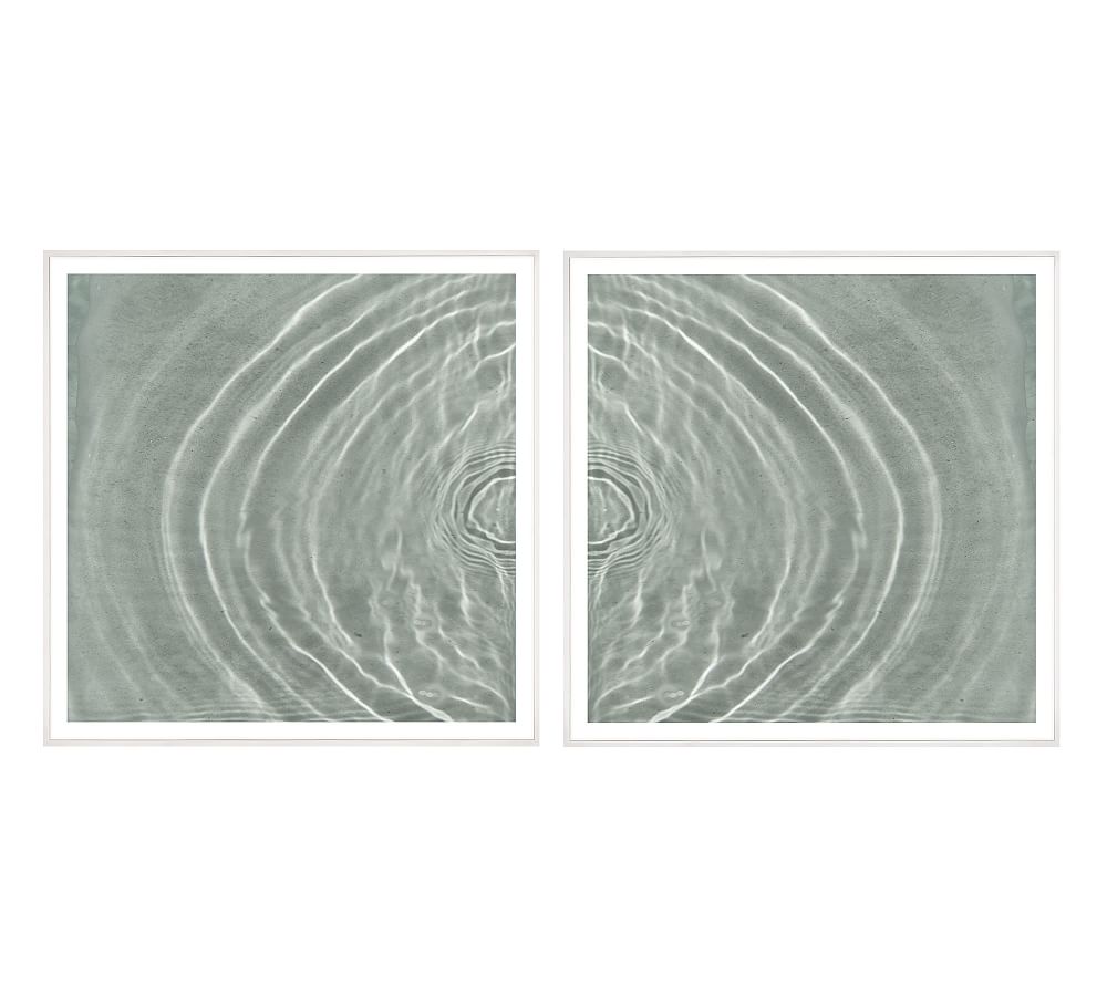 Ripple Diptych Framed Print | Pottery Barn