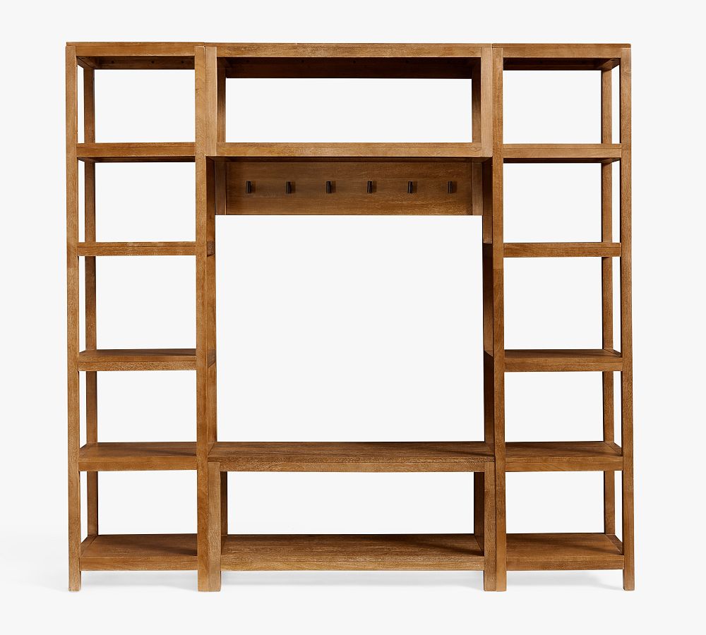 Nicasio 4-Piece Entryway Set With Bench (72") | Pottery Barn