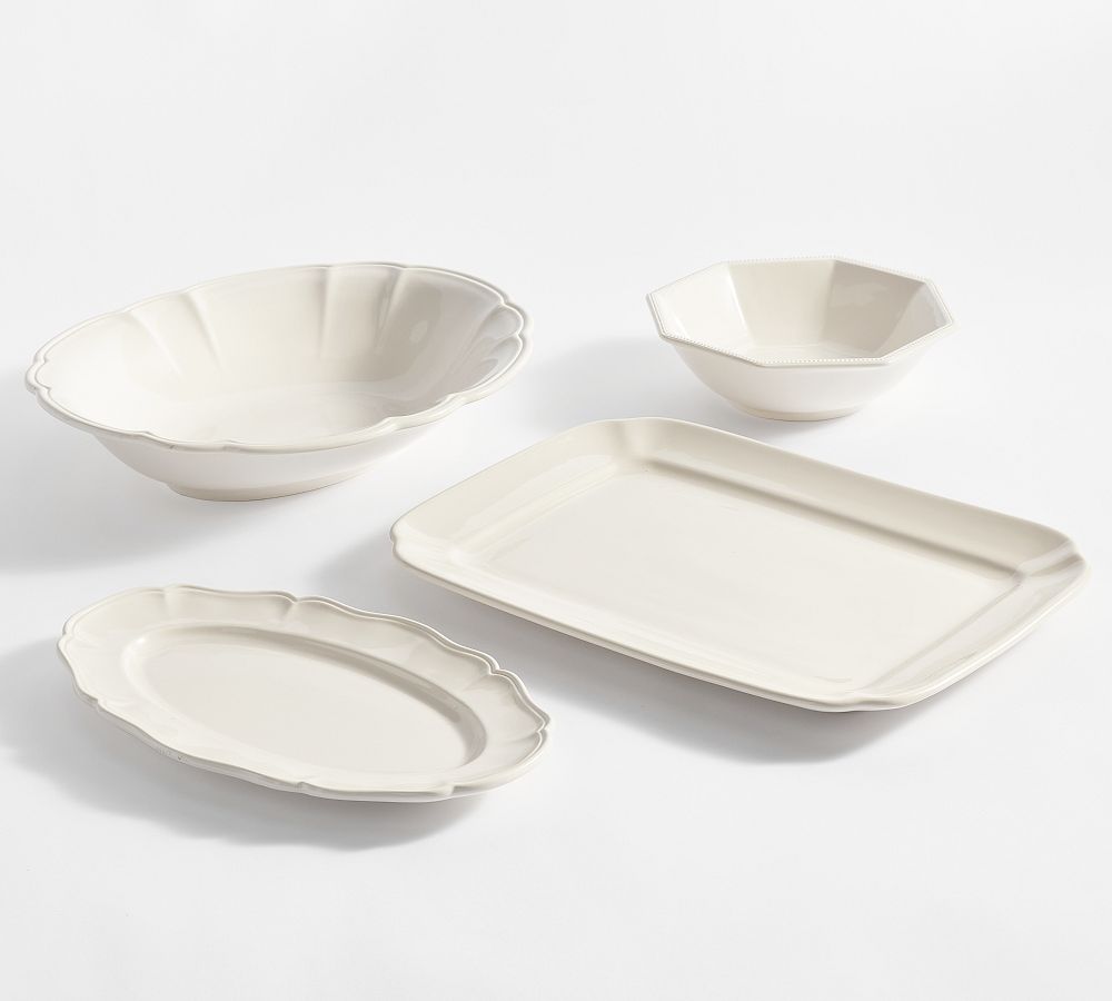 Heirloom Stoneware Serveware Set | Pottery Barn