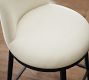 Emily Upholstered Counter Stool | Pottery Barn