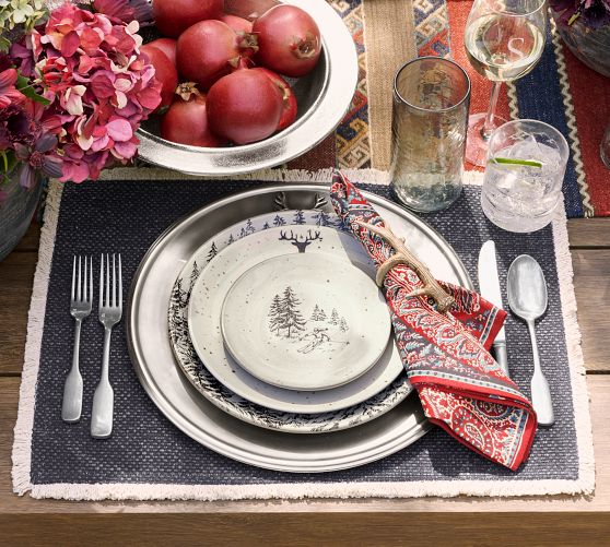 Rustic Forest Dinnerware Collection | Pottery Barn