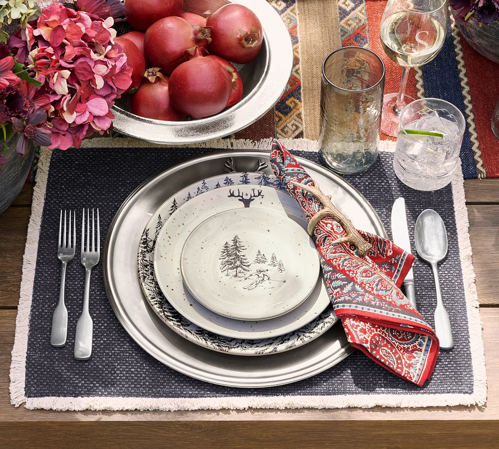 Rustic Forest Dinnerware Collection | Pottery Barn