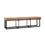 Rocket Leather Bench (56") | Pottery Barn