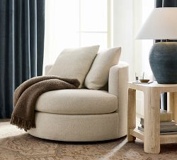 Balboa Swivel Chair | Pottery Barn