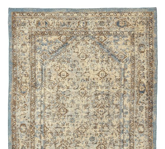 Camille Handwoven Wool Rug | Pottery Barn