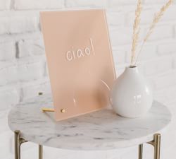 Glass Magnetic Dry Erase Board | Pottery Barn