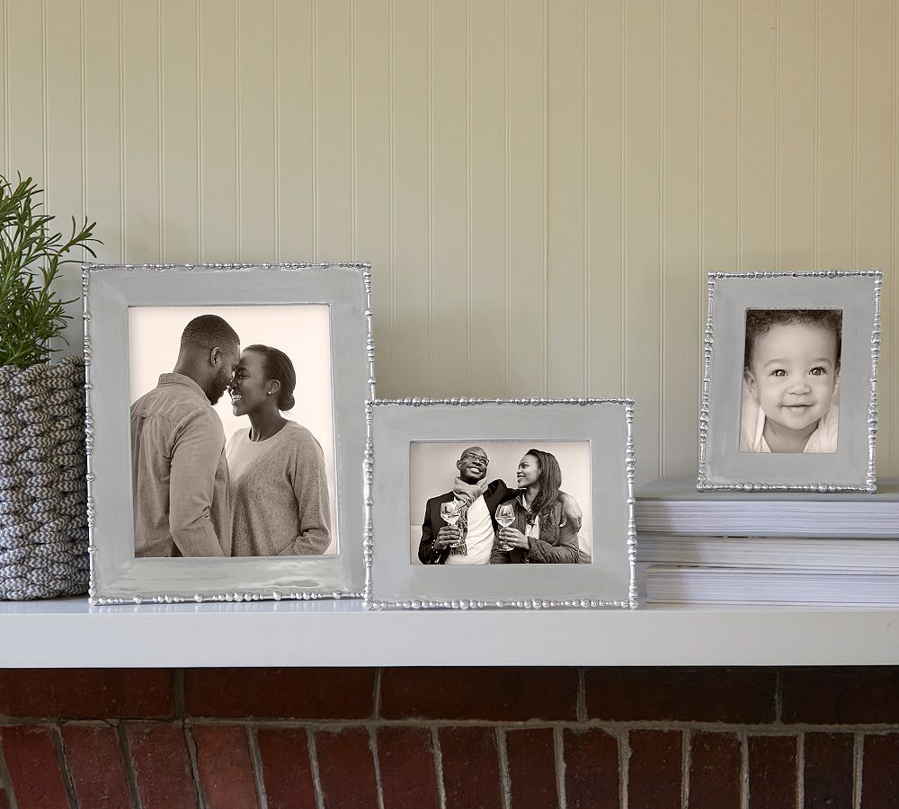 Pearl Drop Recycled Metal Frame | Pottery Barn