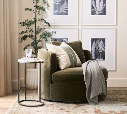 Balboa Swivel Chair | Pottery Barn