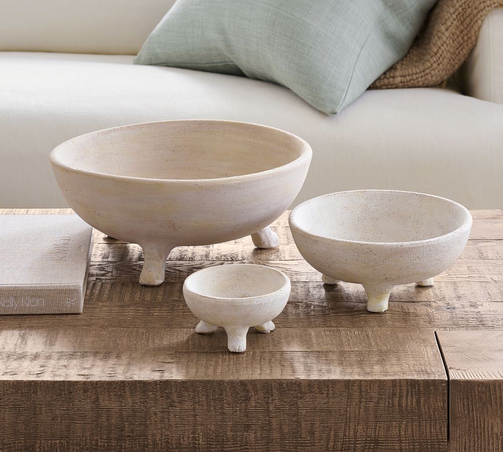 Artisan Rustic Handcrafted Ceramic Bowls | Pottery Barn