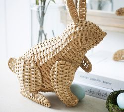 Handcrafted Rattan Bunny | Pottery Barn