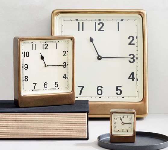 Wall Clocks, Decorative Clocks & Table Clocks | Pottery Barn