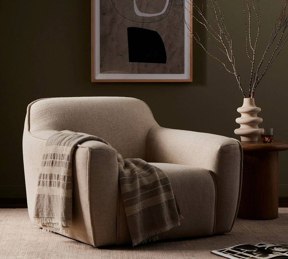 Hester Swivel Chair | Pottery Barn