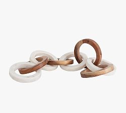 Wood & Marble Chain | Pottery Barn
