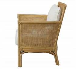 Charlotte Rattan Chair | Pottery Barn