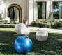 Frosty White, Blue, & Silver Decorative Holiballs | Pottery Barn