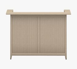 Punta Mita 59" Teak Bar Cabinet | Pottery Barn
