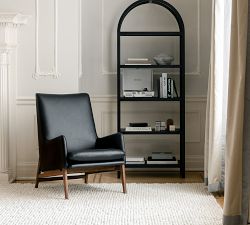 Emry Leather Chair | Pottery Barn