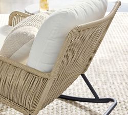 Tulum Outdoor Rocking Chair | Pottery Barn
