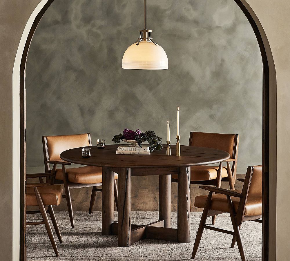 Camelia Round Reclaimed Wood Dining Table (60") | Pottery Barn
