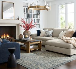 Bishop Round Cocktail Table | Pottery Barn