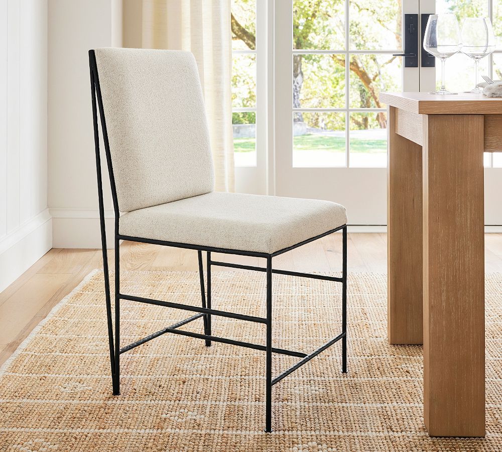 Rockwell Upholstered Dining Chair | Pottery Barn