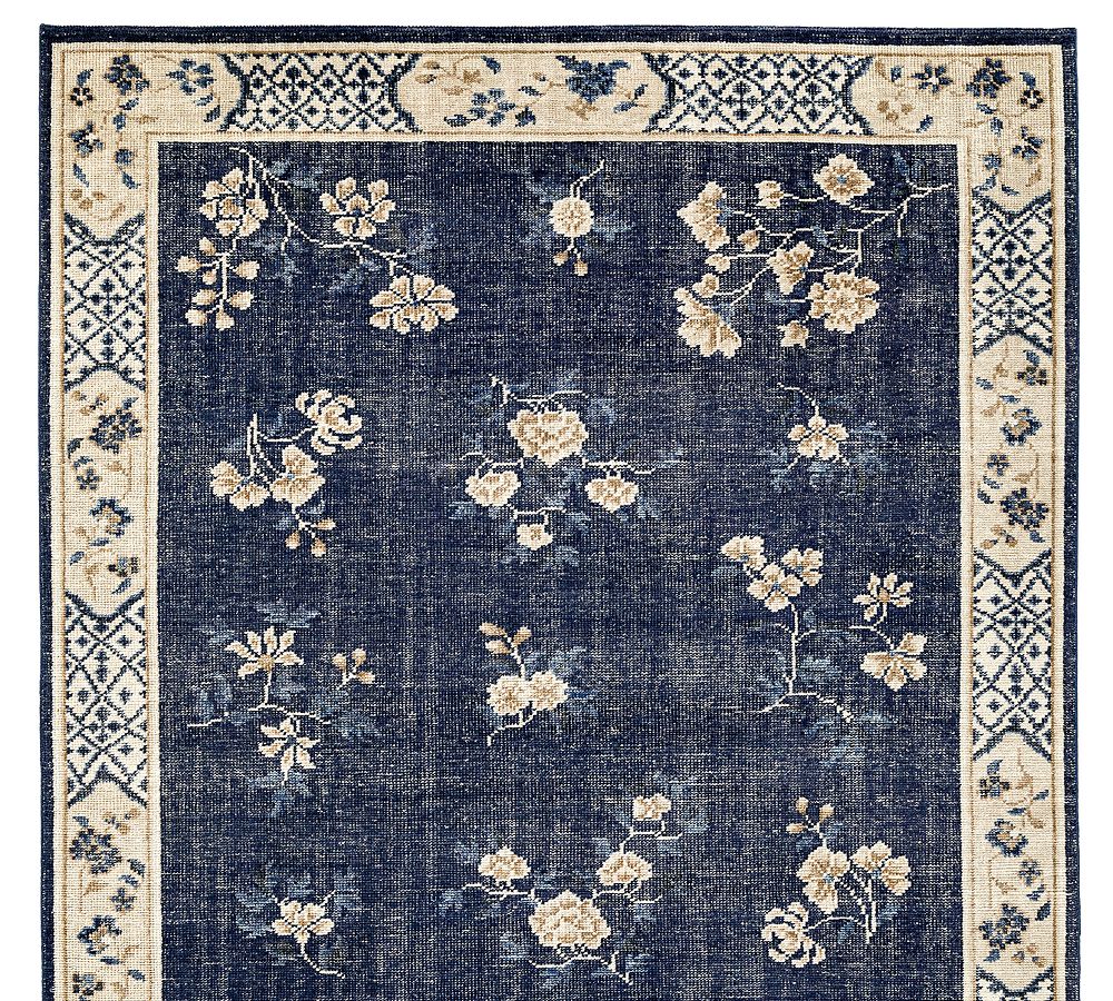 Claire Hand-Knotted Wool Rug | Pottery Barn