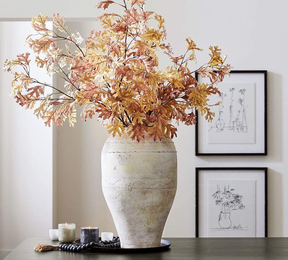 Faux Oversized Bleached Oak Branch | Pottery Barn