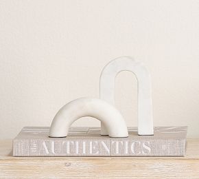 Marble Arched Decorative Object | Pottery Barn