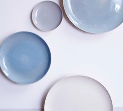 Shell Bisque Porcelain Dinner Plates, Set of 4 | Pottery Barn