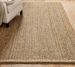 Hartford Hand Braided Jute Rug | Pottery Barn