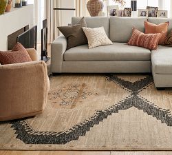 Demitria Hand-Knotted Wool Rug | Pottery Barn
