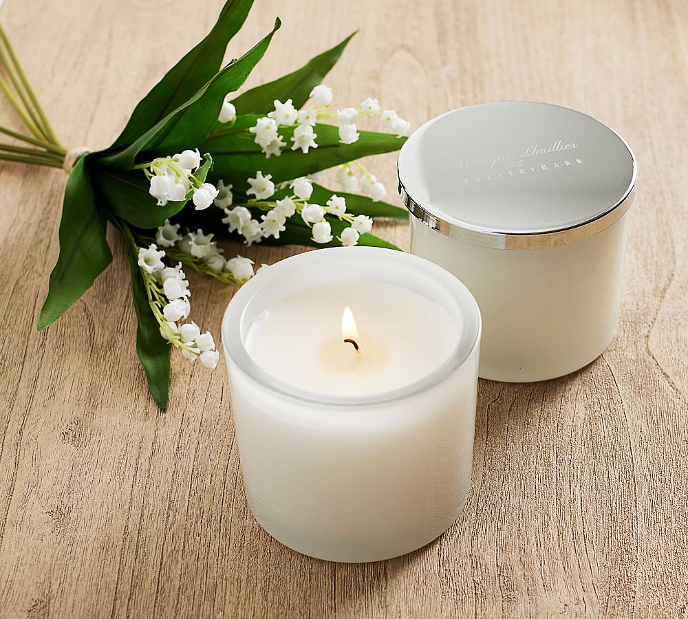 Monique Lhuillier Scented Candle - Lily Of The Valley | Pottery Barn