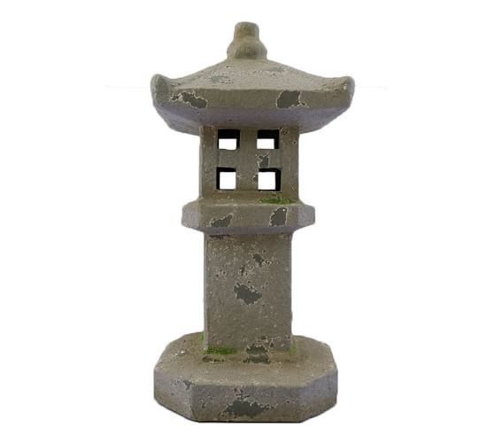 Clay Lighthouse Pillar Garden Object | Pottery Barn