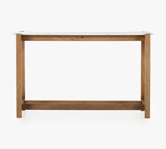 Andy Marble Bar Height Dining Table (70") | Pottery Barn