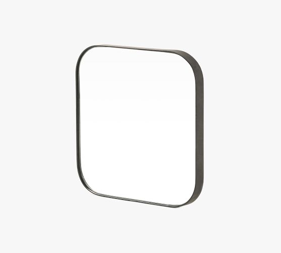 Corey Rounded Square Mirror | Pottery Barn