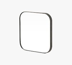 Corey Rounded Square Mirror | Pottery Barn