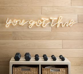 Light Up You Got This Sign | Pottery Barn