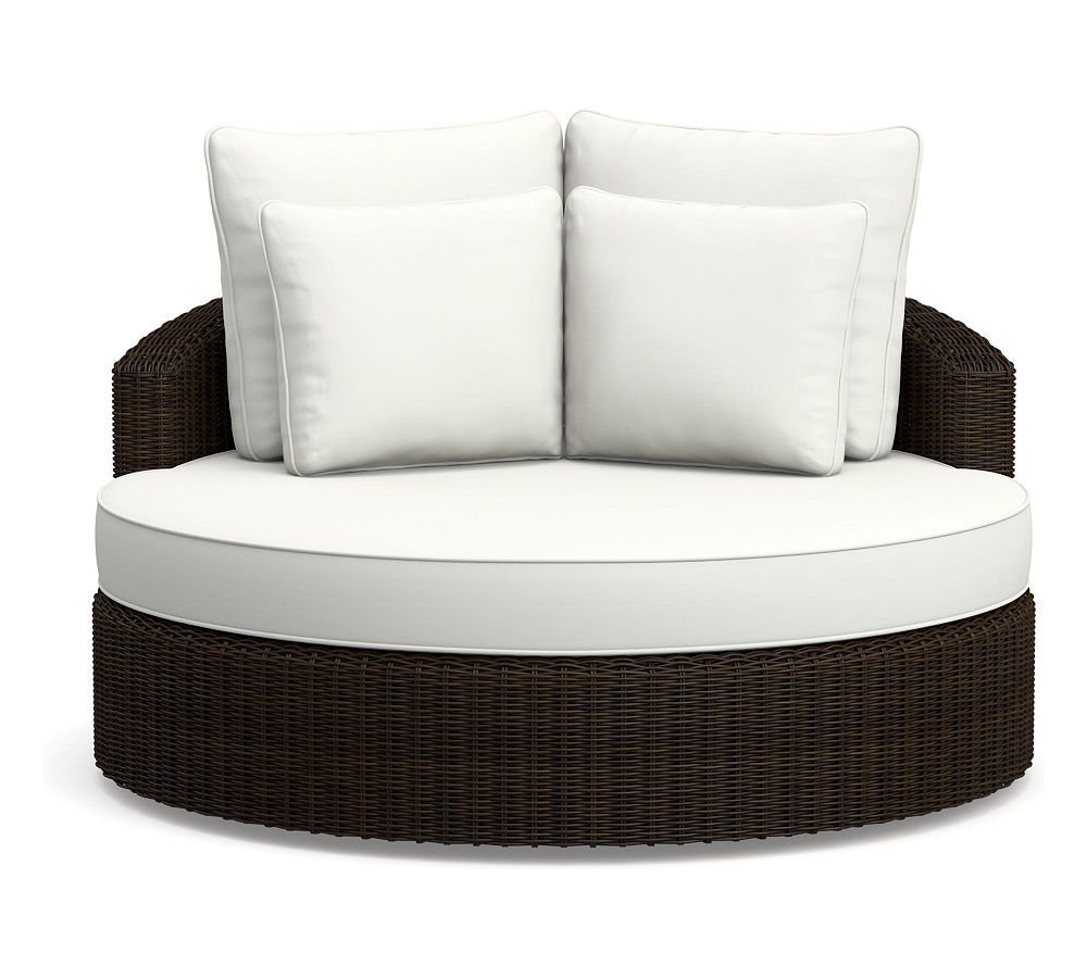 Torrey Round Swivel Daybed Cushion Cover | Pottery Barn