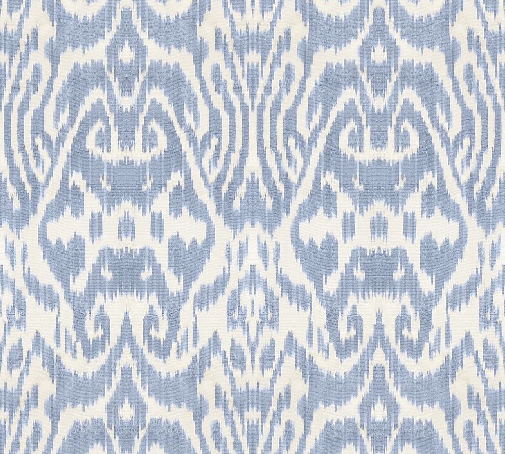 Ava Ikat Wallpaper Sample - 8"W x 12"L | Pottery Barn