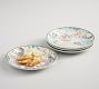 Peter Rabbit™ Floral Stoneware Appetizer Plates - Set of 4 | Pottery Barn