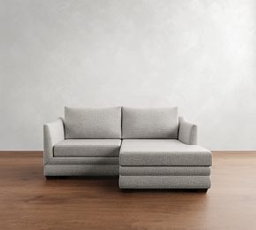 Celeste Reversible Chaise Sectional (76") | Pottery Barn